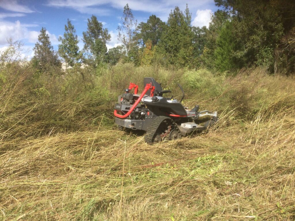 Bush hogging Brush hogging Forestry mulching. Bush Hog Gone W