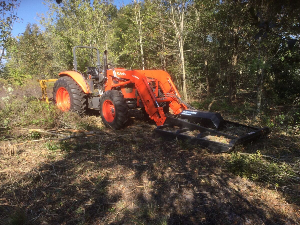 Bush hog Brush hog Forestry mulching Tree clearing - Brooksville
