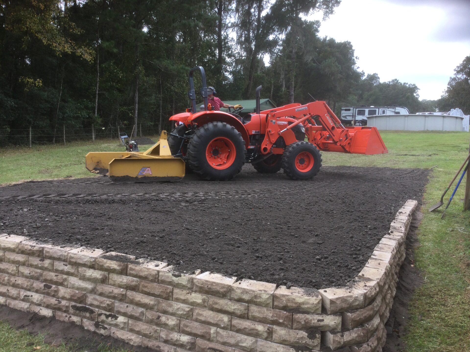 Driveway & RV pad Grading & Installation Brooksville & West CFL