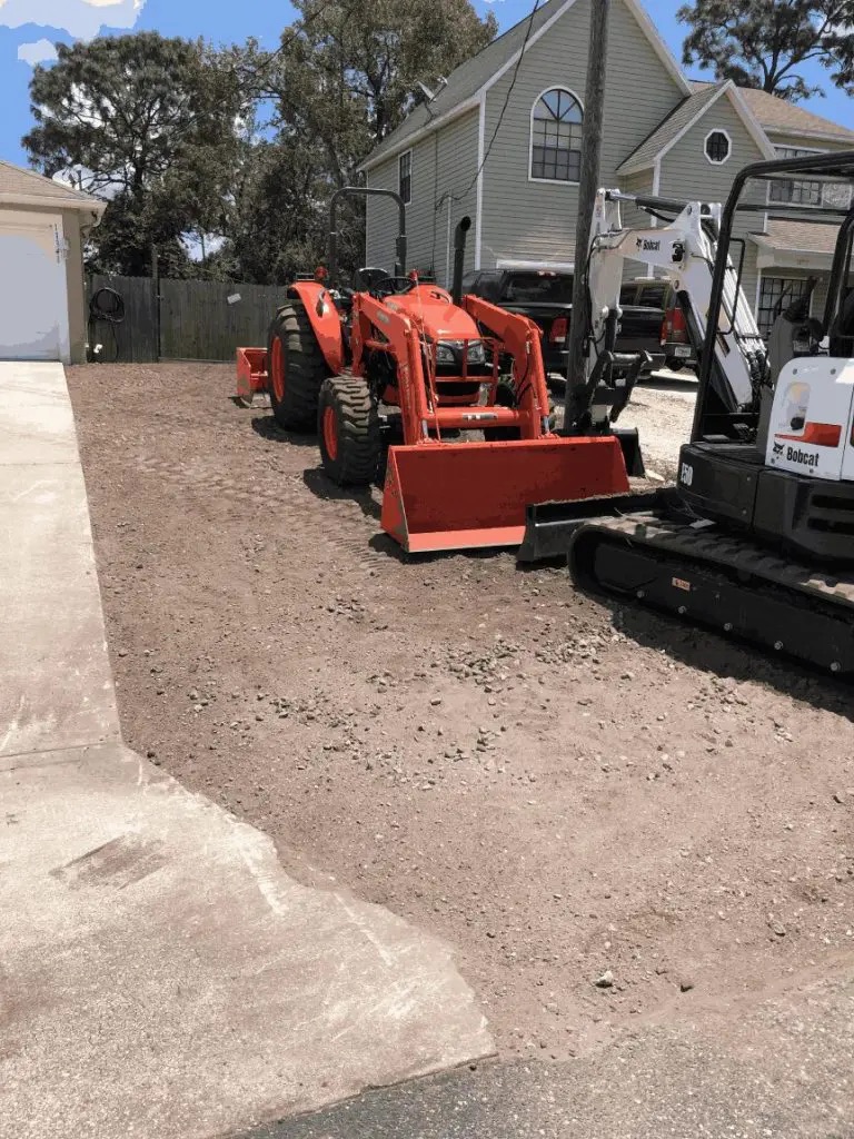 Driveway & RV pad Grading & Installation - Bush Hog Gone Wild